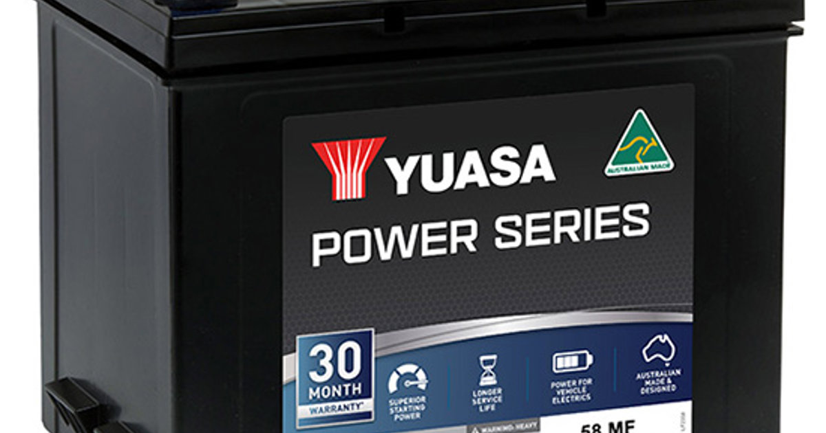 58 MF - Power Series Conventional car batteries | Yuasa Batteries