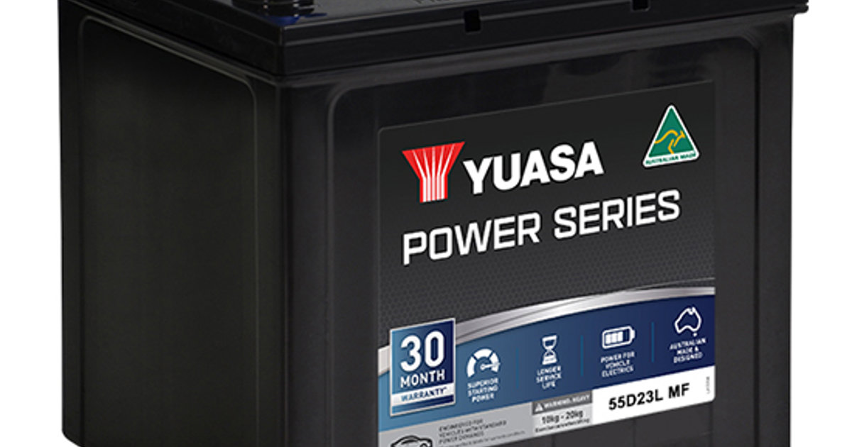 55D23L MF - Power Series Conventional car batteries | Yuasa Batteries
