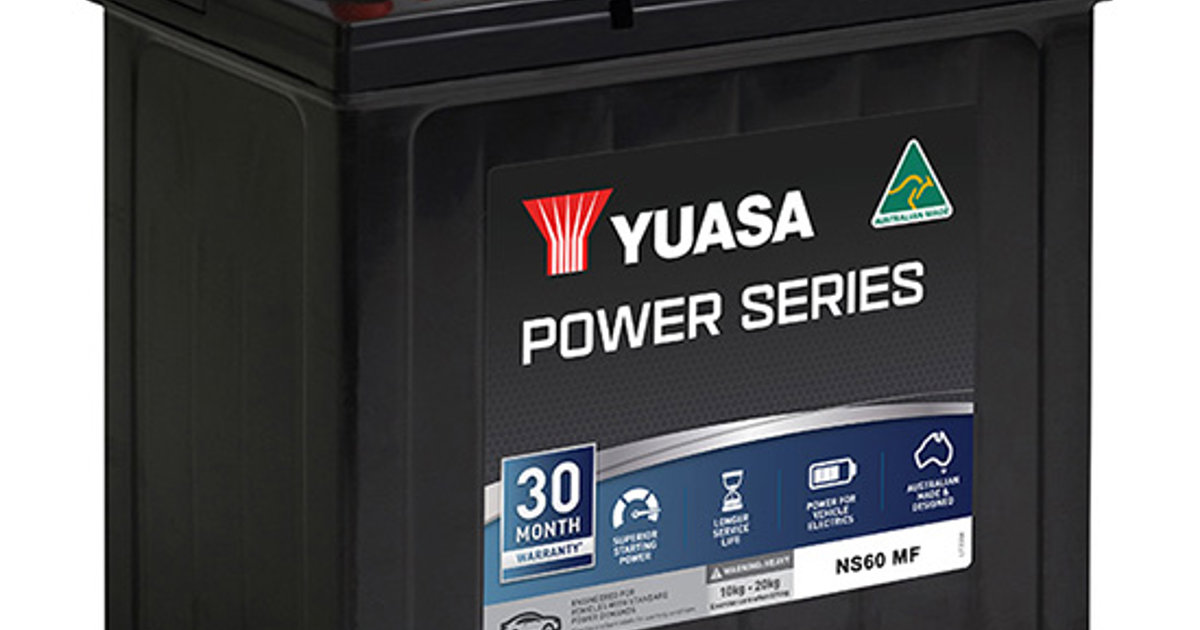 NS60 MF - Power Series Conventional car batteries | Yuasa Batteries