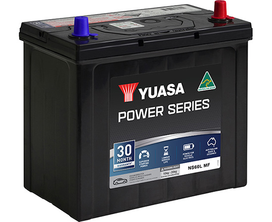 NS60L MF - Power Series Conventional car batteries | Yuasa Batteries