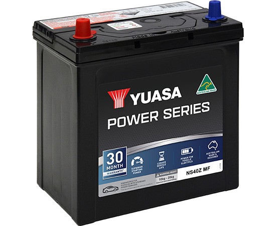 NS40Z MF - Power Series Conventional car batteries | Yuasa Batteries
