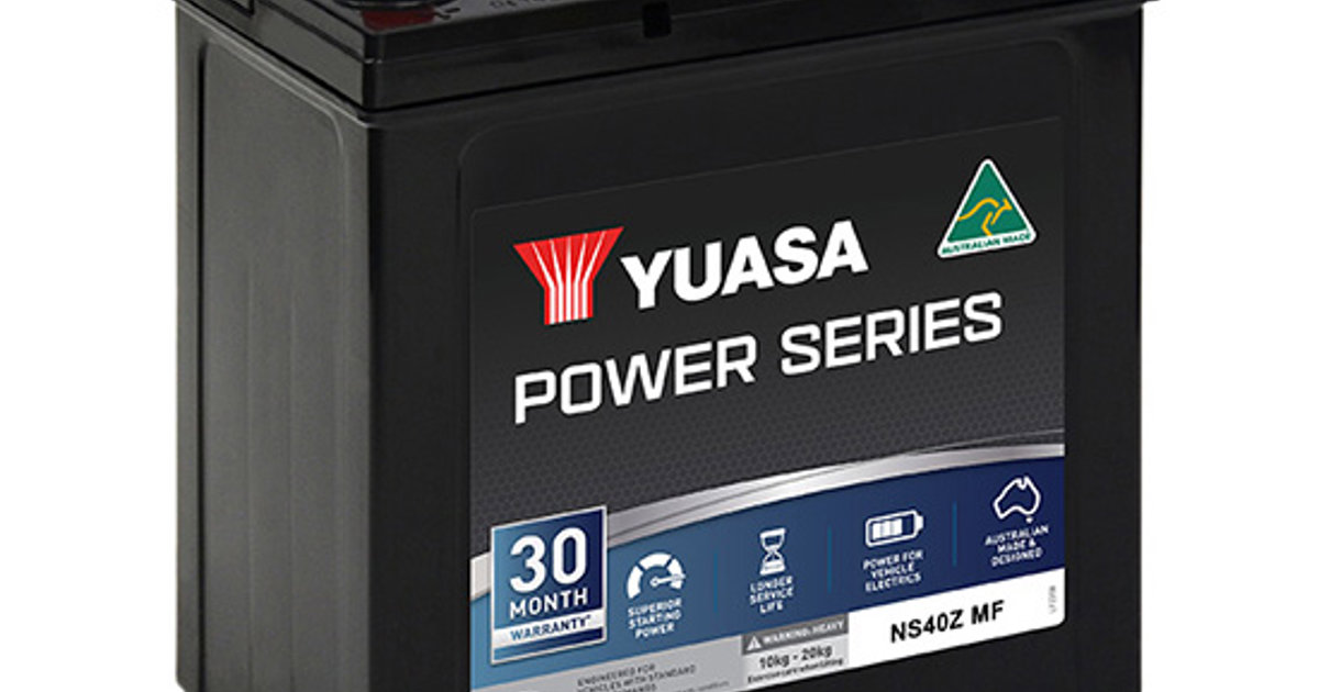 NS40Z MF - Power Series Conventional car batteries | Yuasa Batteries