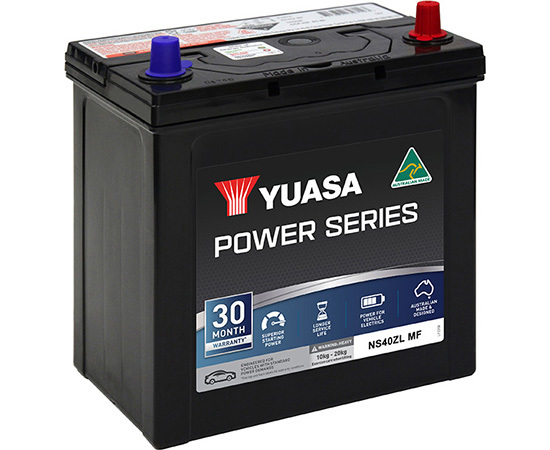 NS40ZL MF - Power Series Conventional car batteries | Yuasa Batteries
