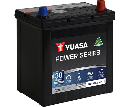 NS40ZLS MF - Power Series Conventional car batteries | Yuasa Batteries