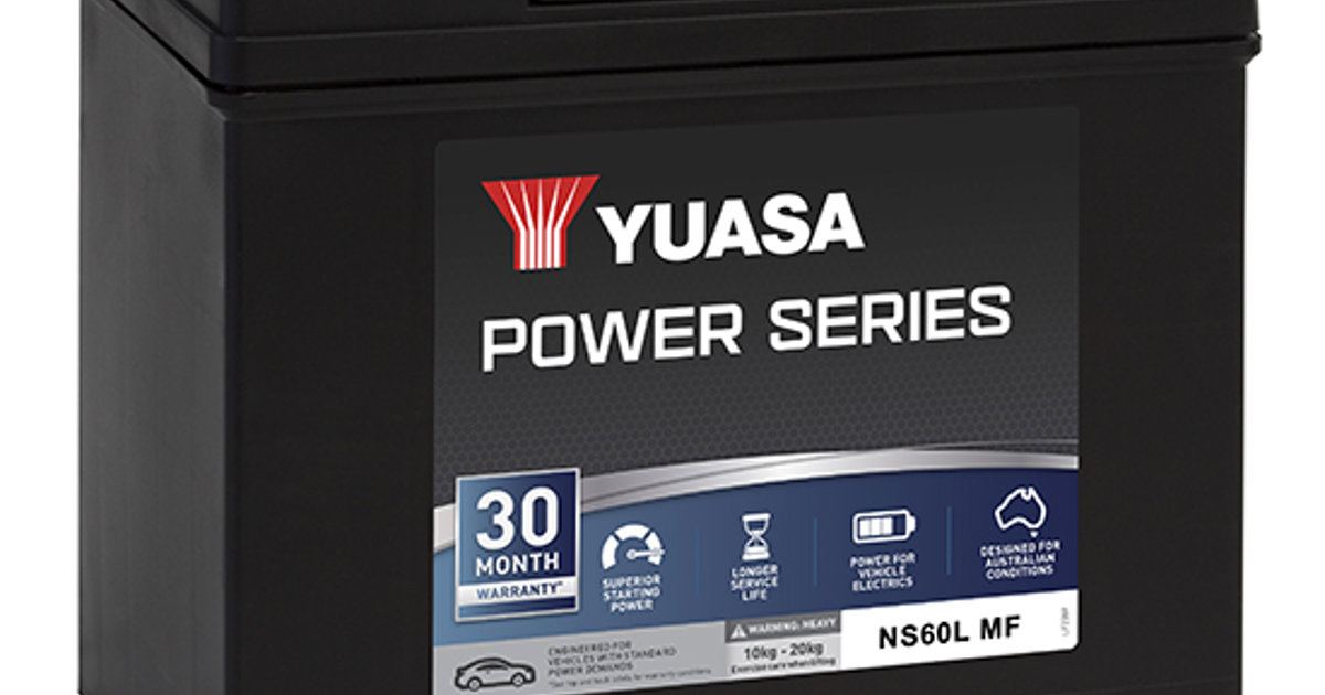 NS60L MF - Power Series Conventional car batteries | Yuasa Batteries