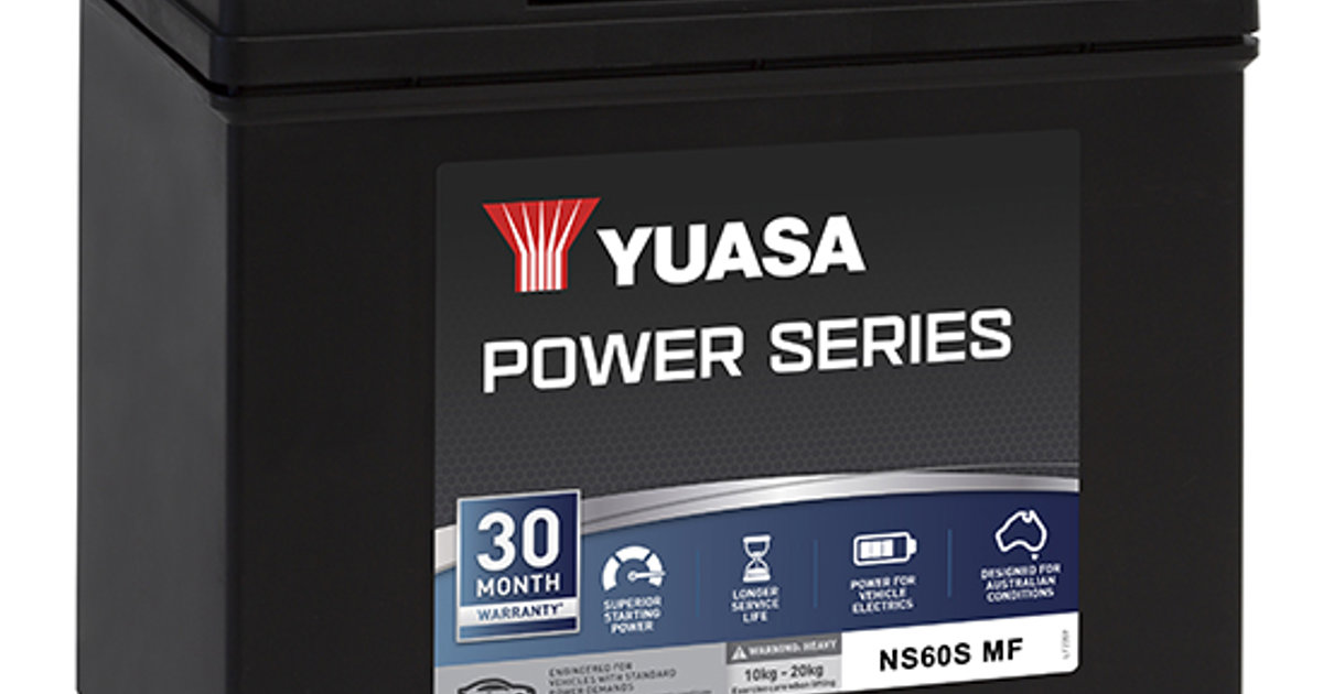 NS60S MF - Power Series Conventional car batteries | Yuasa Batteries