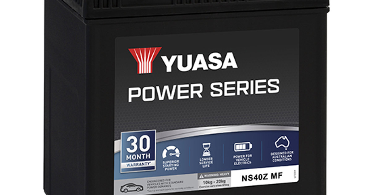 NS40Z MF - Power Series Conventional car batteries | Yuasa Batteries