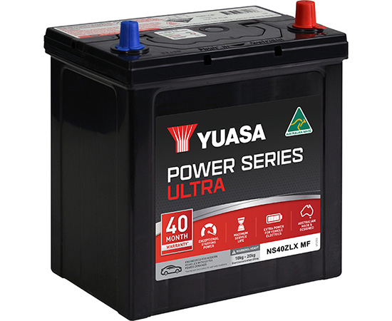 NS40ZLX MF - Power Series Ultra Conventional car batteries | Yuasa Batteries