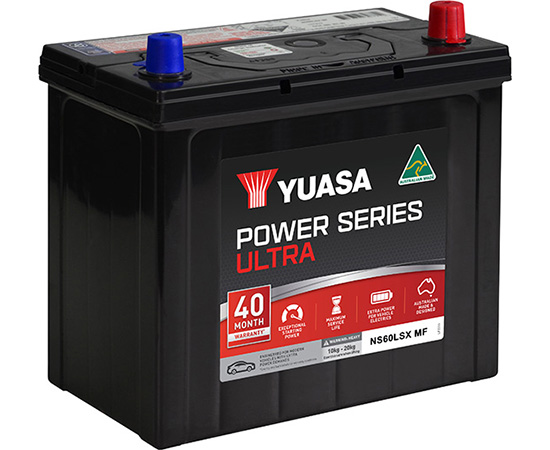 NS60LSX MF - Power Series Ultra Conventional car batteries | Yuasa Batteries