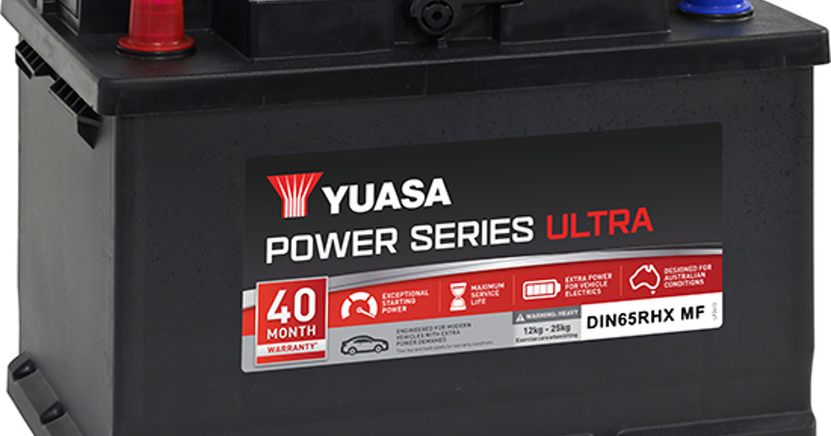 DIN65RHX MF - Power Series Ultra DIN Conventional car batteries | Yuasa Batteries