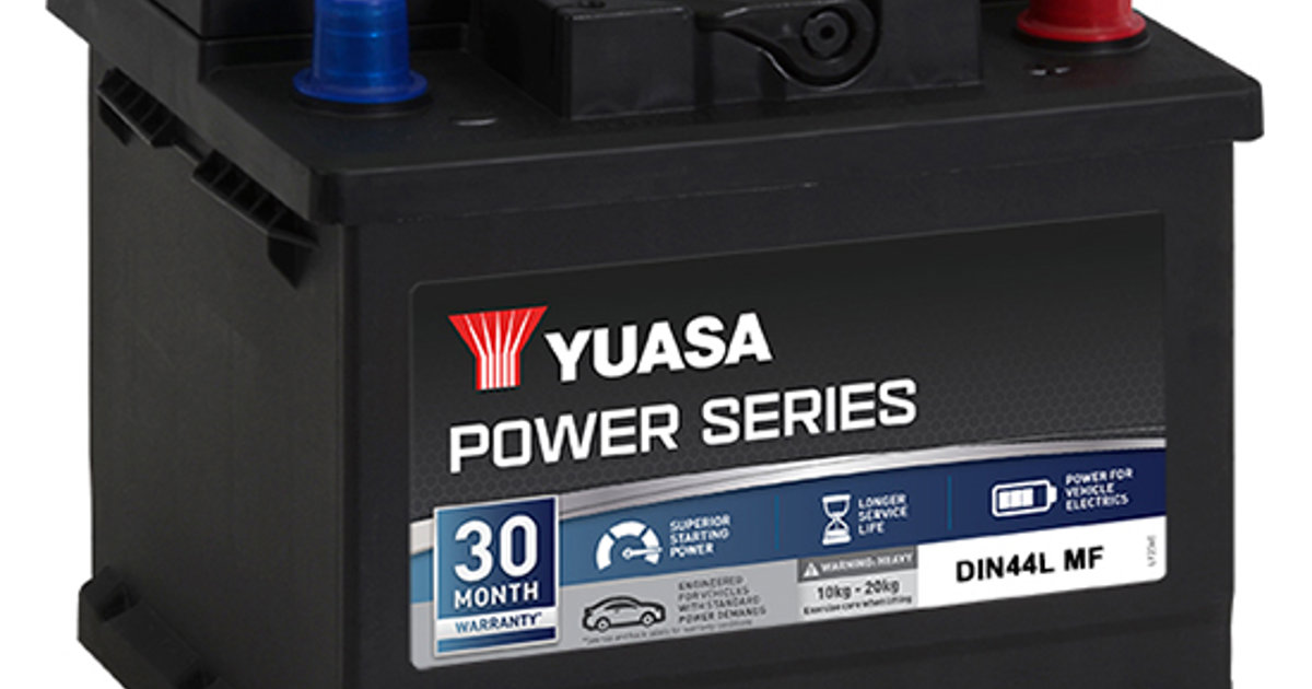 DIN44L MF - Power Series DIN Conventional car batteries | Yuasa Batteries