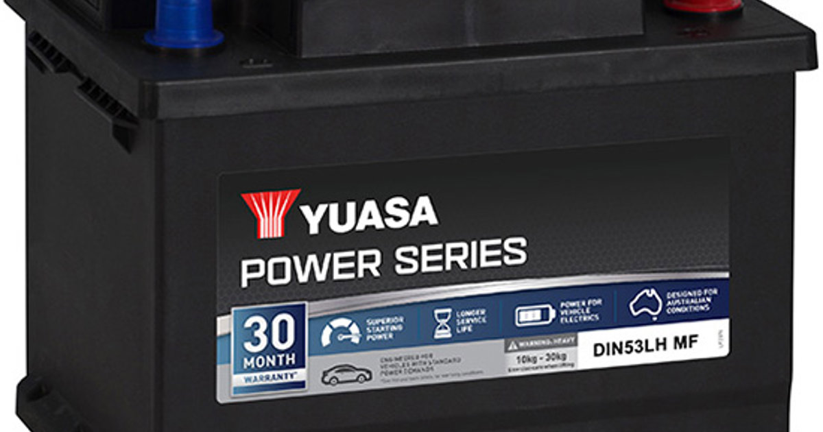 DIN53LH MF - Power Series DIN Conventional car batteries | Yuasa Batteries