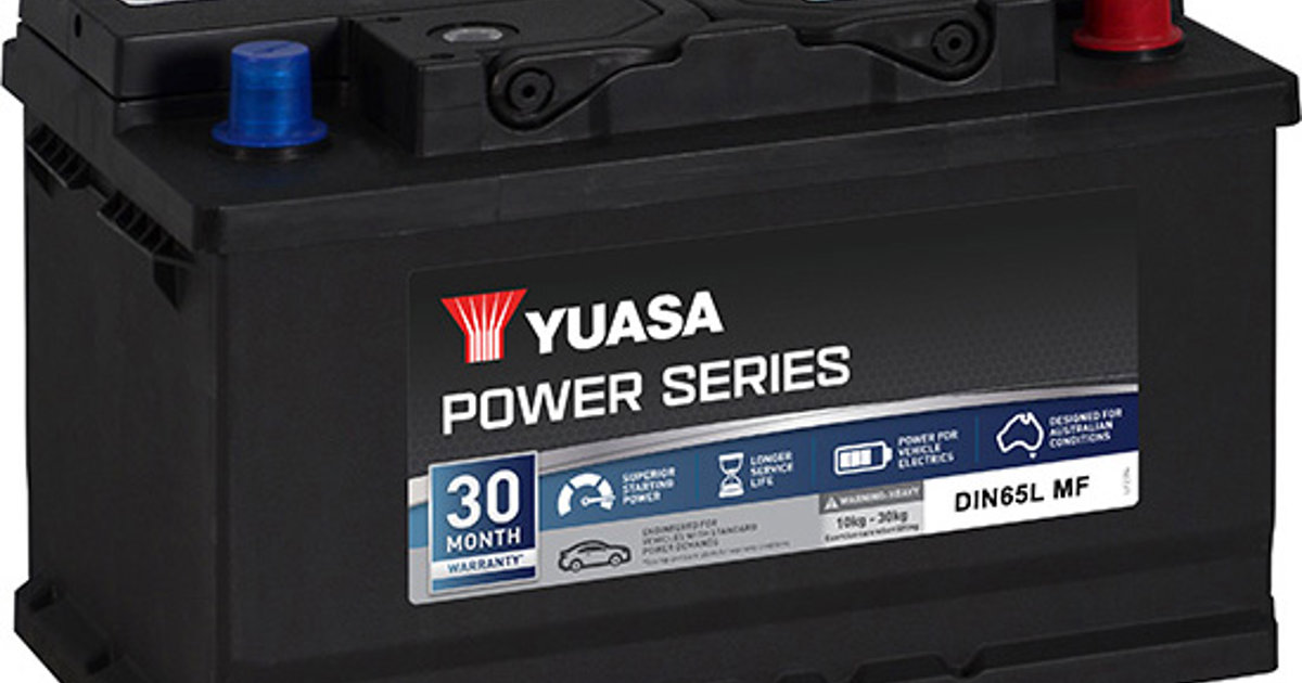 DIN65L MF - Power Series DIN Conventional car batteries | Yuasa Batteries