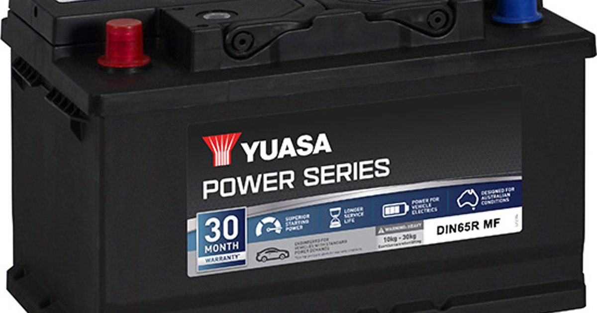DIN65R MF - Power Series DIN Conventional car batteries | Yuasa Batteries