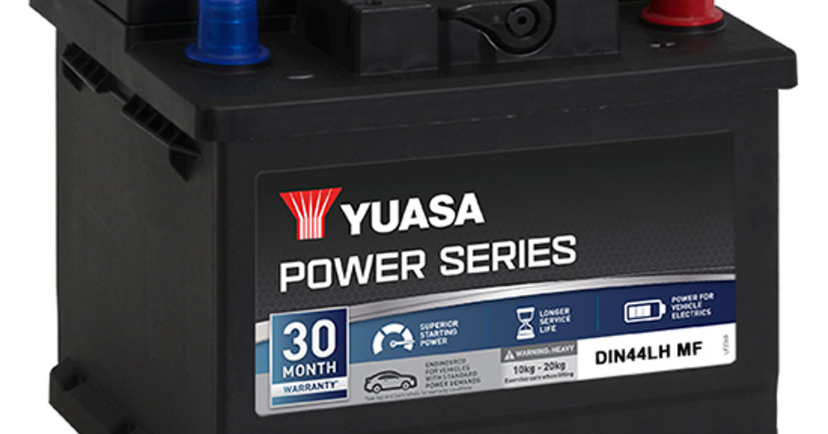 DIN44LH MF - Power Series DIN Conventional car batteries | Yuasa Batteries