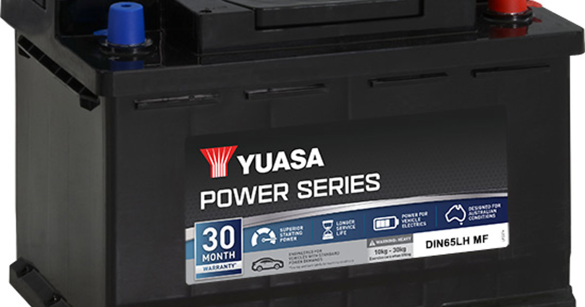 DIN65LH MF - Power Series DIN Conventional car batteries | Yuasa Batteries