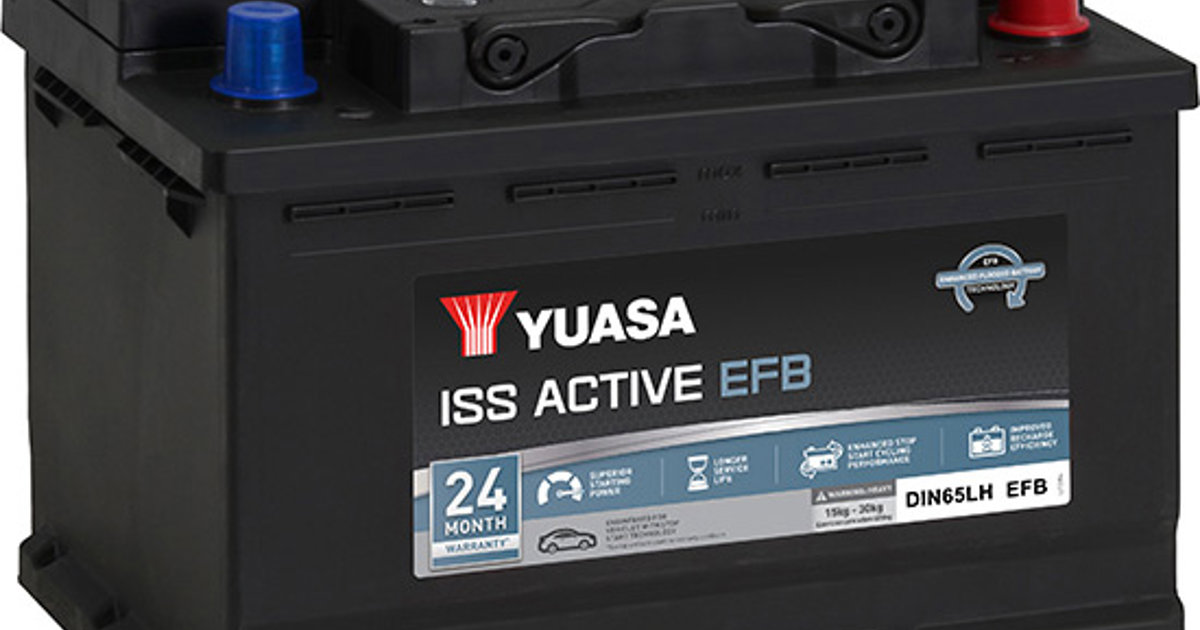 DIN65LH EFB - ISS Active EFB MF Stop-Start Stop/Start car batteries ...