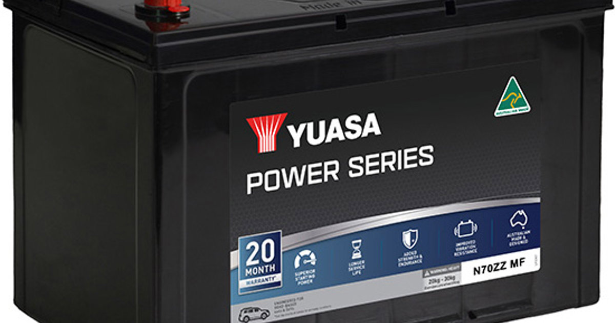 N70ZZ MF - Power Series 4x4 & SUV batteries | Yuasa Batteries