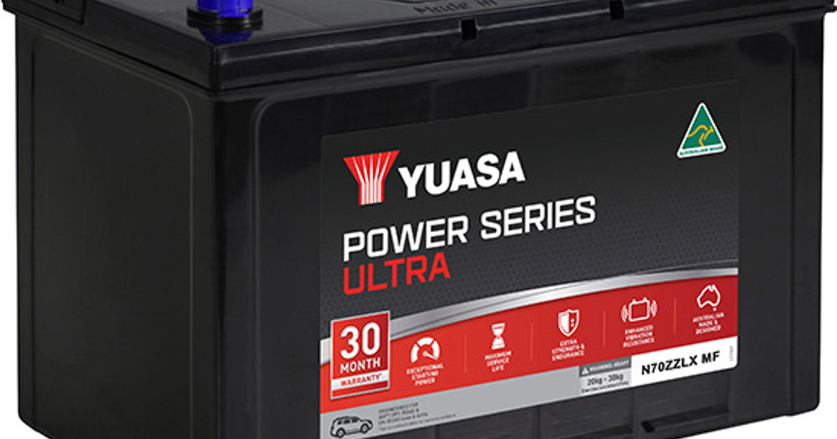 N70ZZLX MF - Power Series Ultra 4x4 & SUV batteries | Yuasa Batteries
