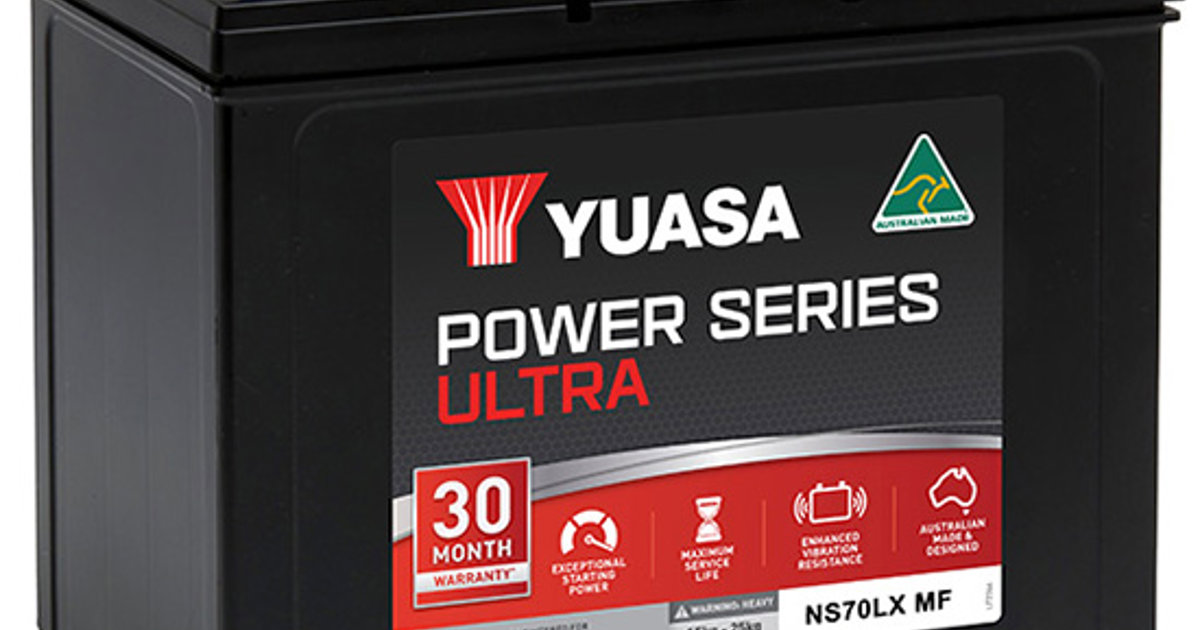 NS70LX MF - Power Series Ultra 4x4 & SUV batteries | Yuasa Batteries