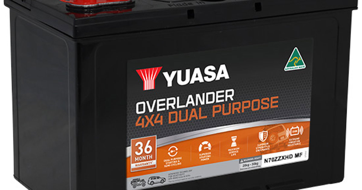 N70ZZXHDMF - Overlander 4x4 4x4 & SUV batteries | Yuasa Batteries