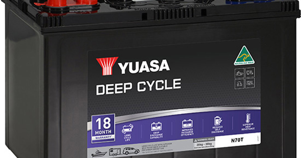 N70T - Deep Cycle Flooded Deep Cycle batteries | Yuasa Batteries