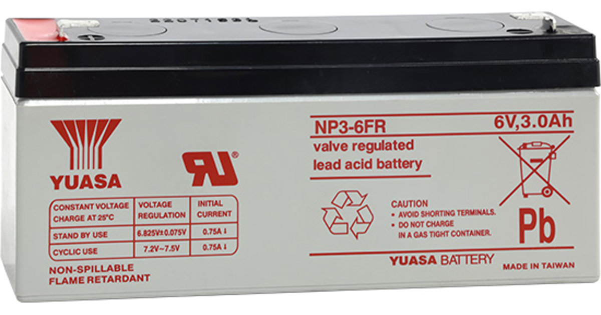NP3-6FR - Yuasa NP Stationary Power | Yuasa Batteries